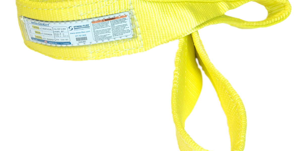 Nylon Flat Eye & Eye Web Sling - Type 3 — LiftSupply