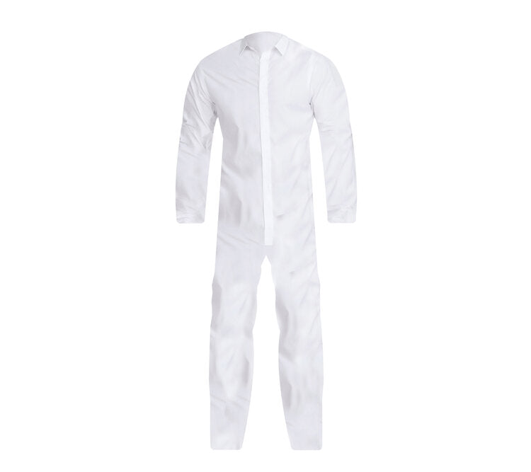 TASKFORCE® Microporous Coverall, Open wrists & ankles, Zipper front cl ...