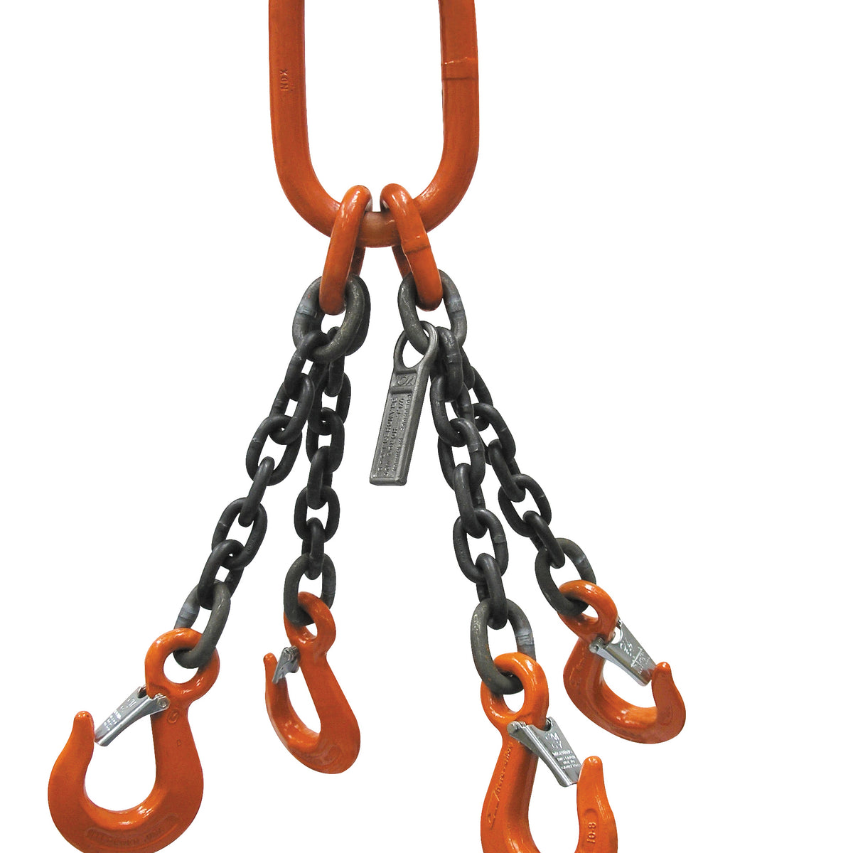 CM Grade 100 QOS 4 Leg Chain Sling - Clevlok Sling Hook — LiftSupply